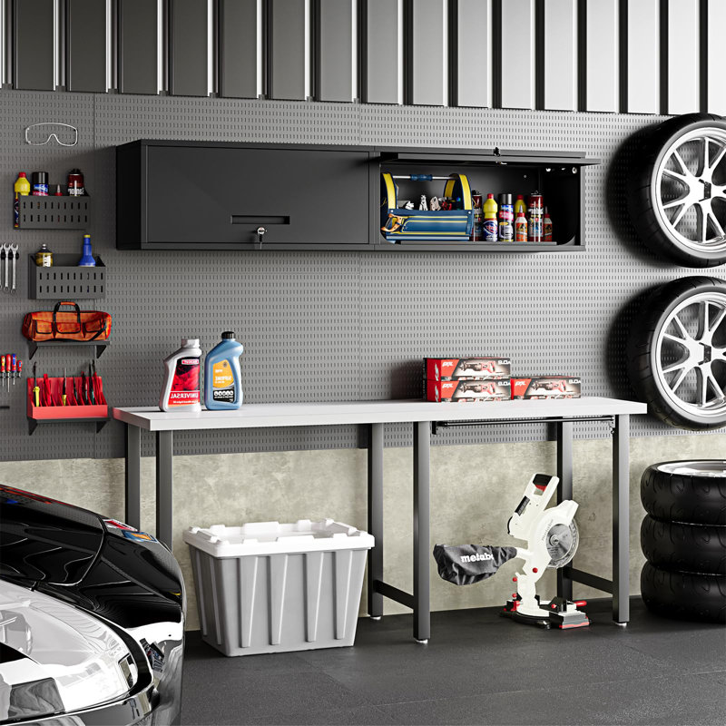 WFX Utility™ Steel Garage Storage Cabinet (14 "H X 32" W X 13 "D) With ...