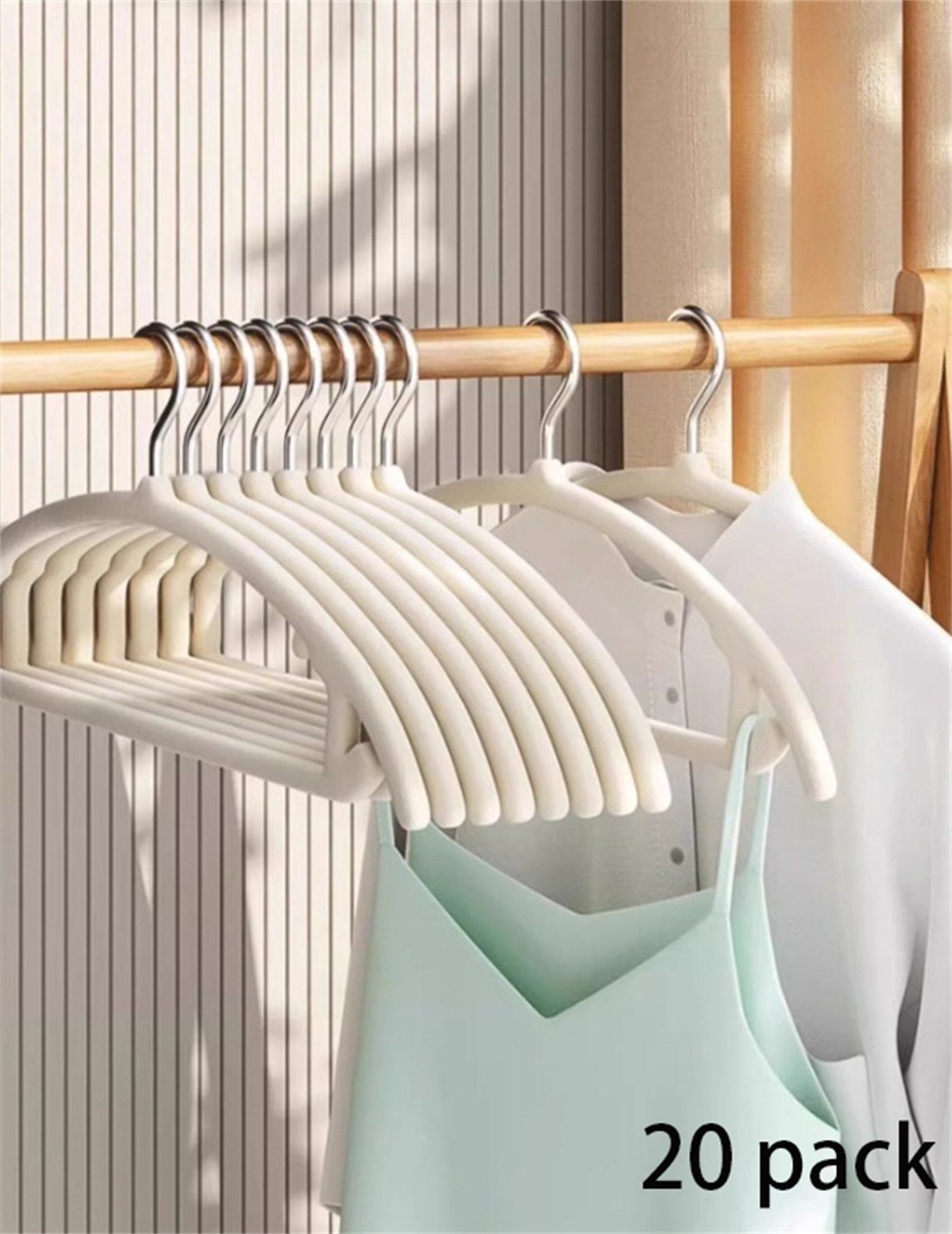 Hokku Designs Velvet Flocked Clothes Hangers | Wayfair