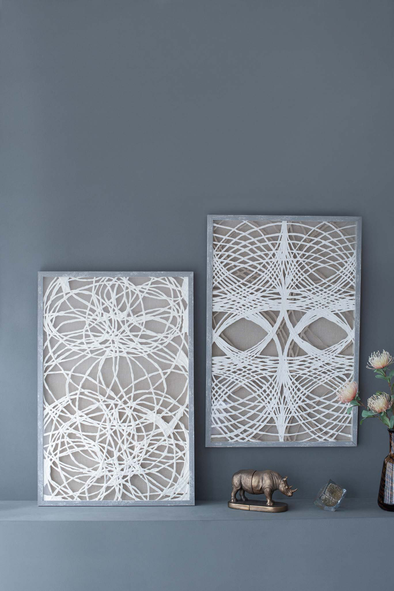 Corrigan Studio® S/2 Leaf Shadow Box Wall Décor, 23.5x1x35.5" | Wayfair