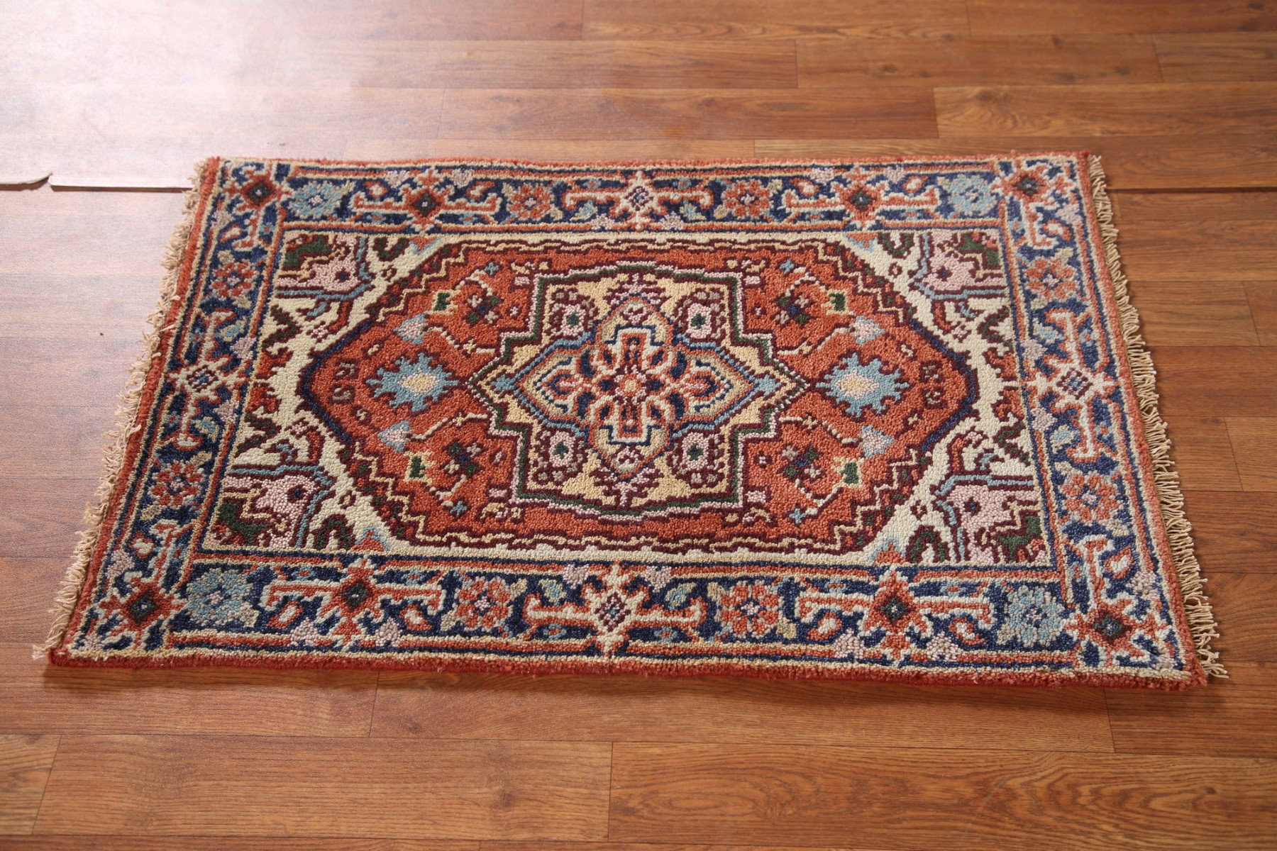 Bloomsbury Market Handmade Traditional Indian Wool Rug 2x3 | Wayfair