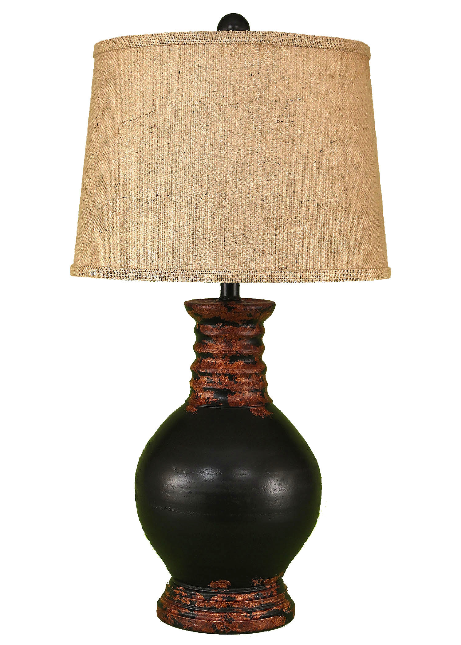 Winston Porter Hammd 26" Aged Black Table Lamp - Wayfair Canada