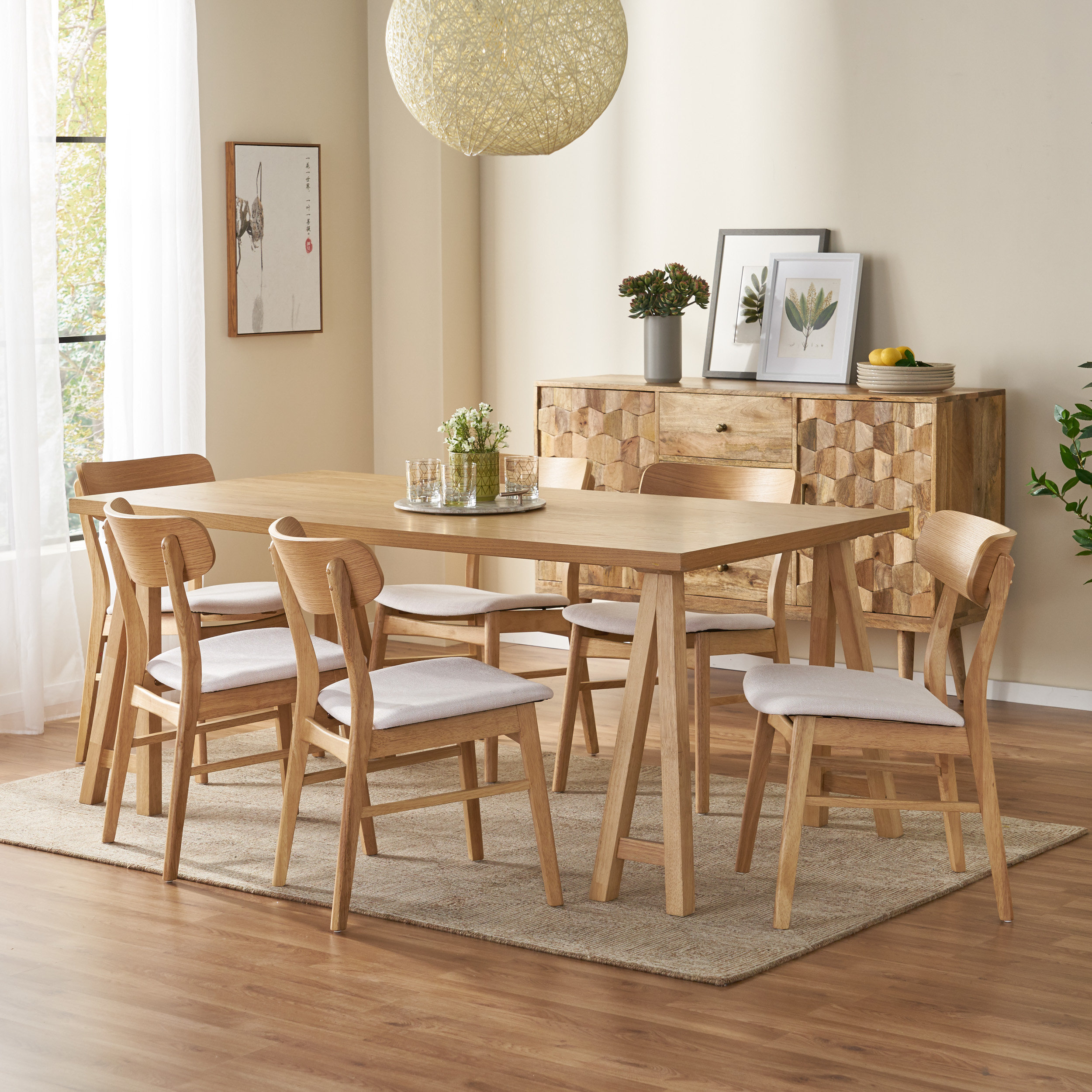 Corrigan Studio 6 - Person Dining Set & Reviews - Wayfair Canada