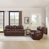 Wildon Home® 2 - Piece Power Reclining Top Grain Leather Living Room ...