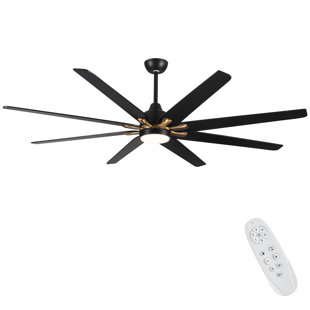 Angled Ceiling Fans You'll Love | Wayfair