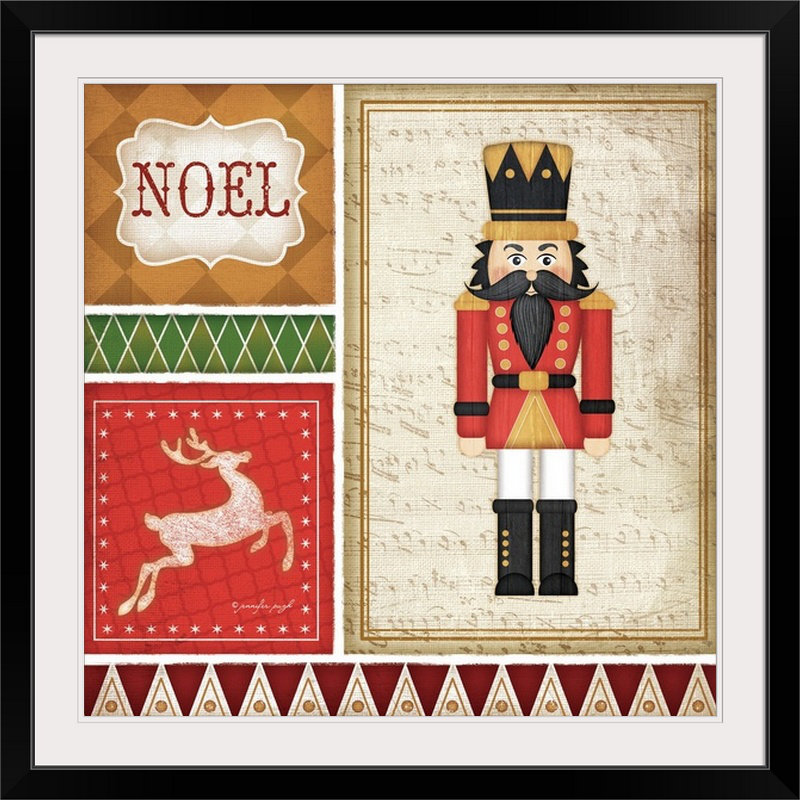 The Holiday Aisle® «Christmas Art» par Jennifer Pugh - impression d'art ...