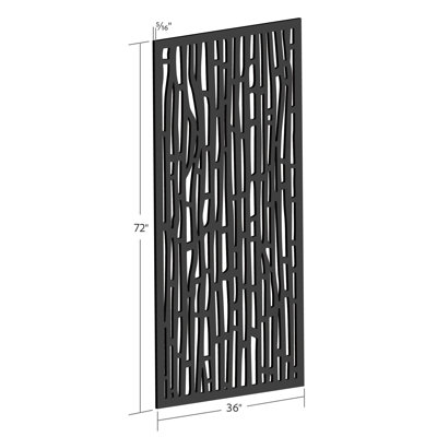 DESIGN-VU Bali Decorative Privacy Panel & Reviews | Wayfair