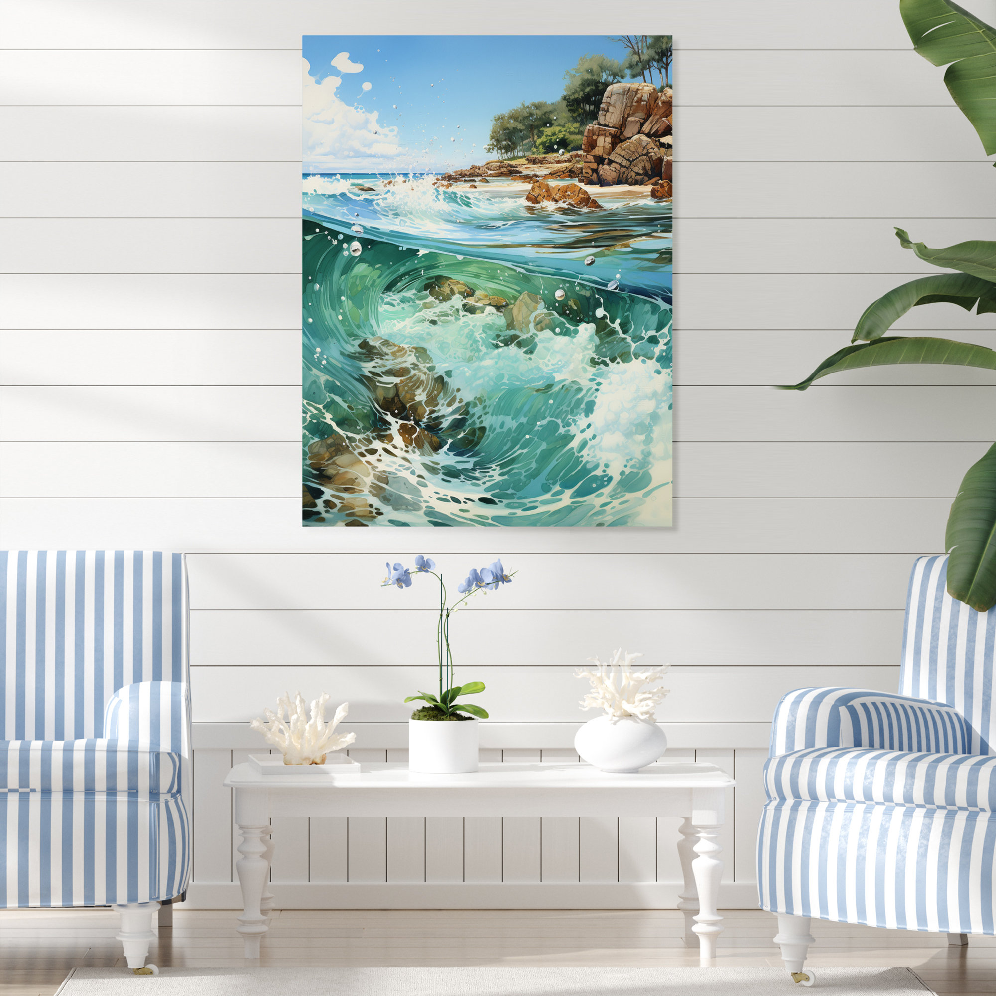 Highland Dunes Beach Photo Scenery IV - Nautical & Beach Metal Art ...