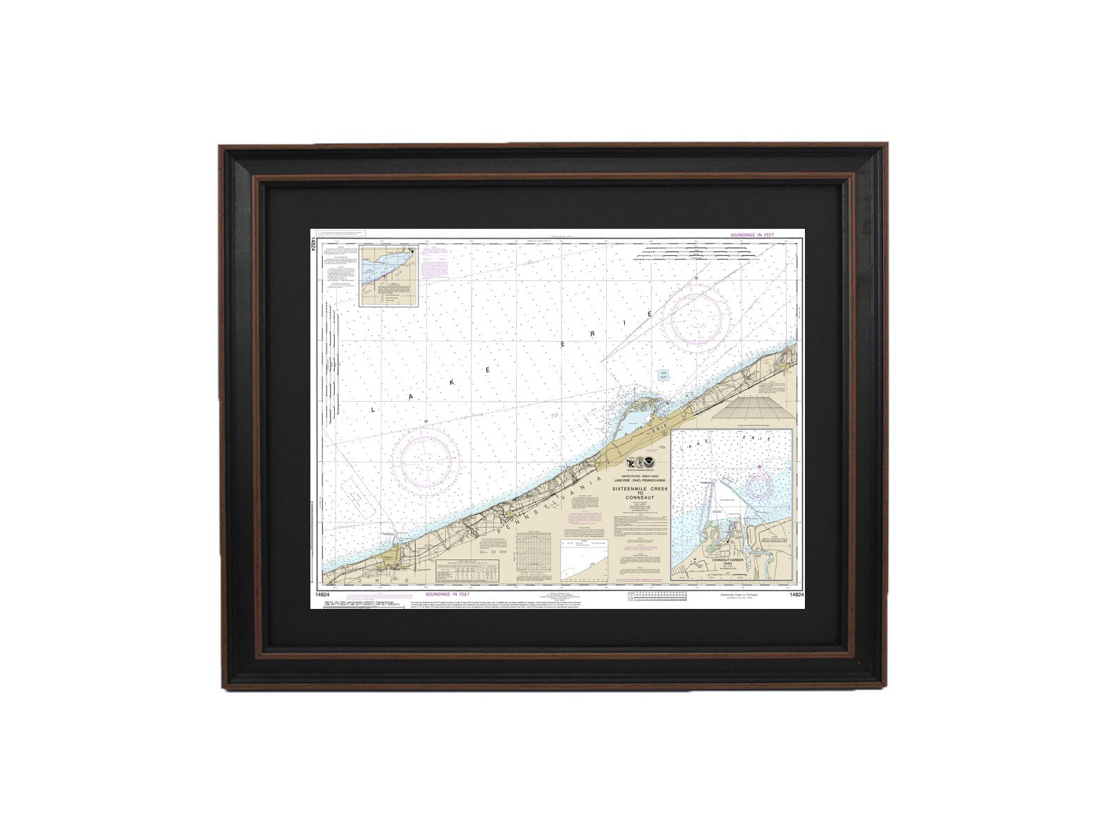 Longshore Tides Lake Erie, Sixteenmile Creek To Conneaut | Nautical ...