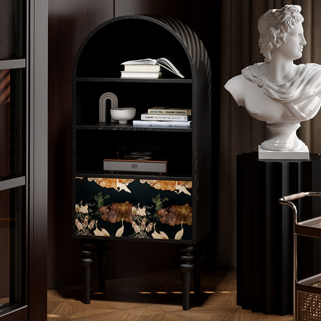 DURBIL French style retro multi-functional bookcase | Wayfair