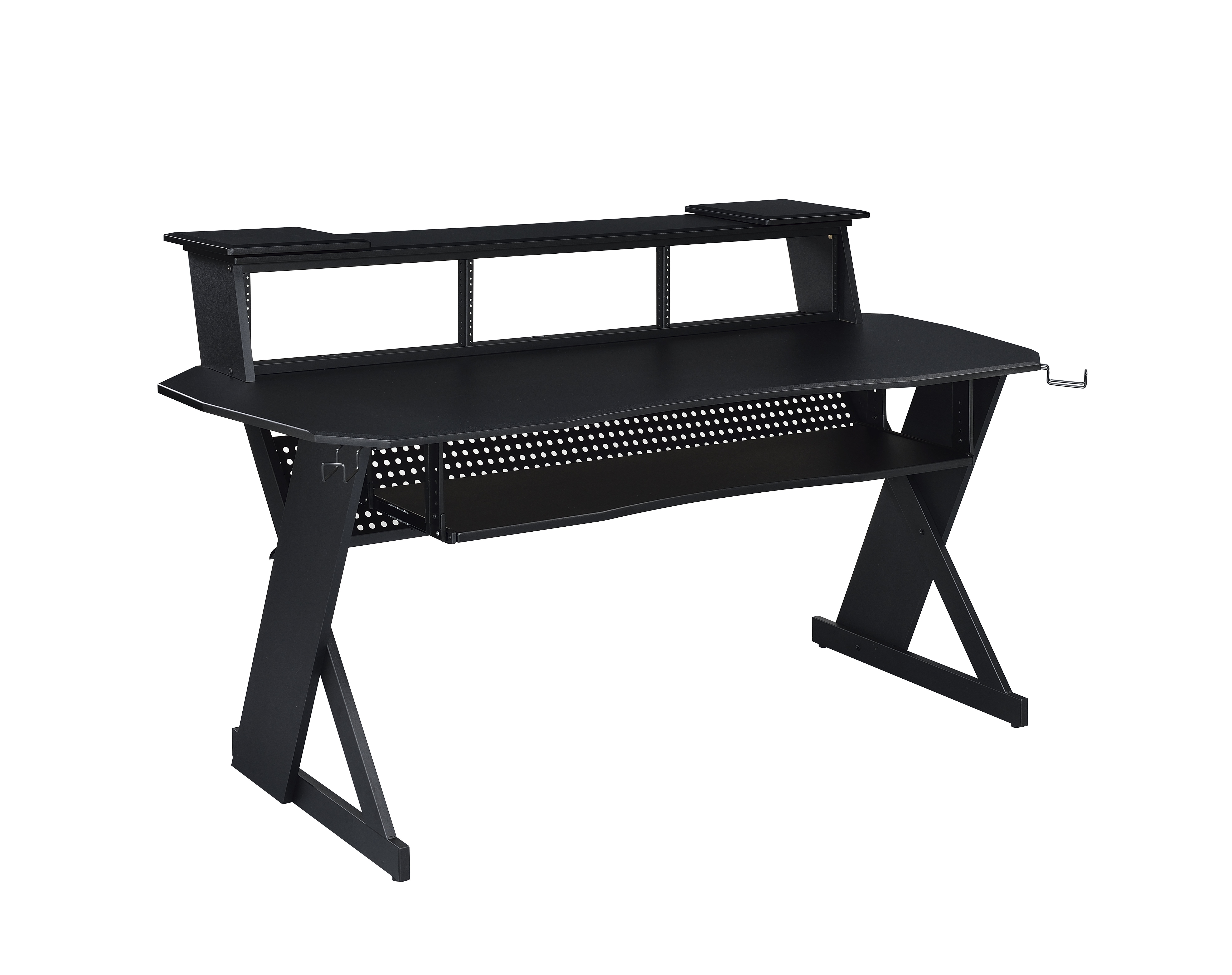 Inbox Zero Kyrhys Executive Desk with Hutch | Wayfair