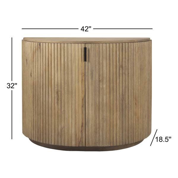 Joss & Main Chessa Solid Wood Accent Cabinet & Reviews | Wayfair