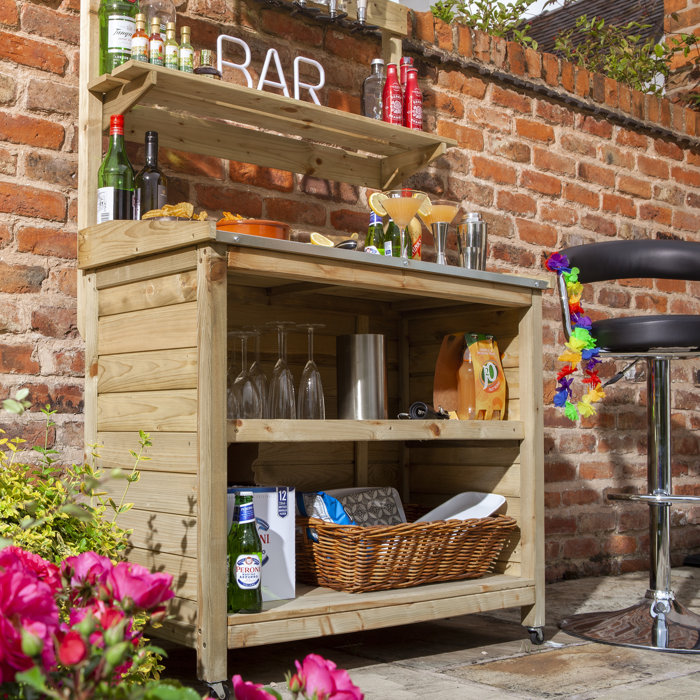 Rowlinson Garden Mini Bar & Reviews | Wayfair.co.uk
