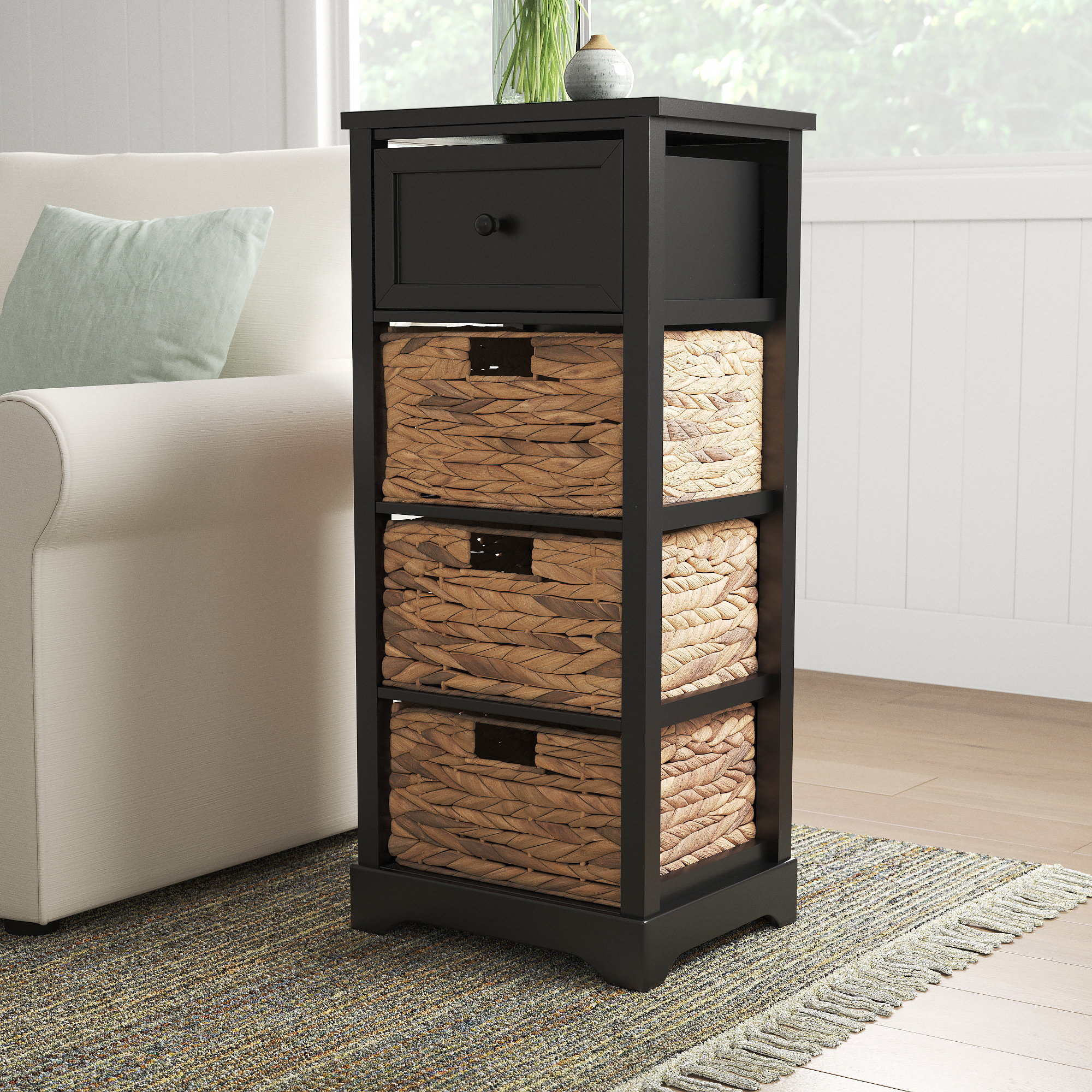 Sand & Stable™ Cormac 4 - Drawer End Table with Storage & Reviews | Wayfair