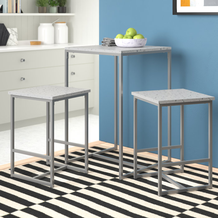 Zipcode Design™ Hyler 3-Piece Pub Set & Reviews | Wayfair