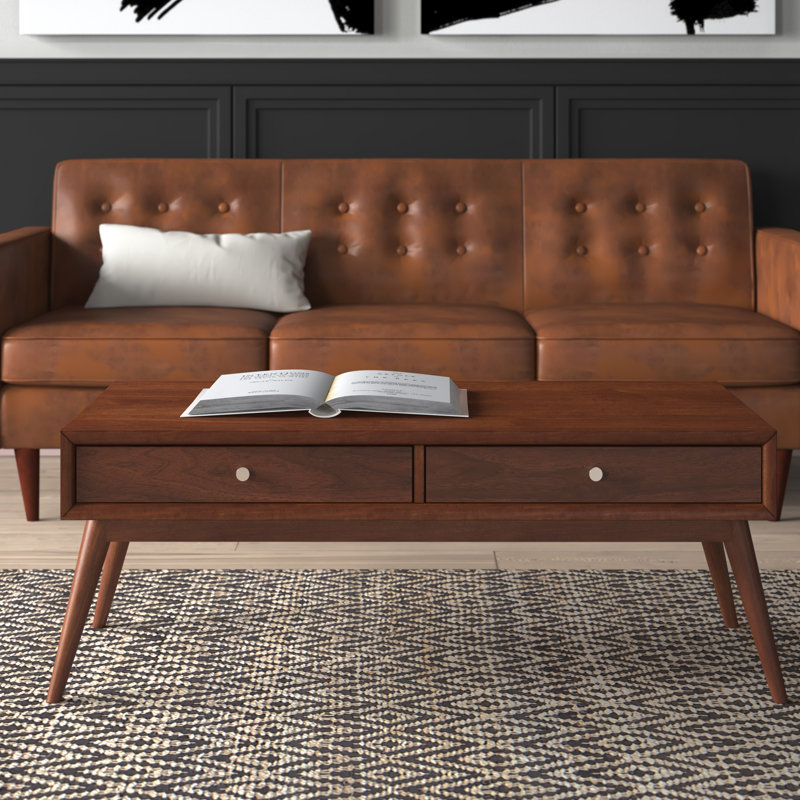 Mercury Row® Norberg Coffee Table with Storage & Reviews | Wayfair
