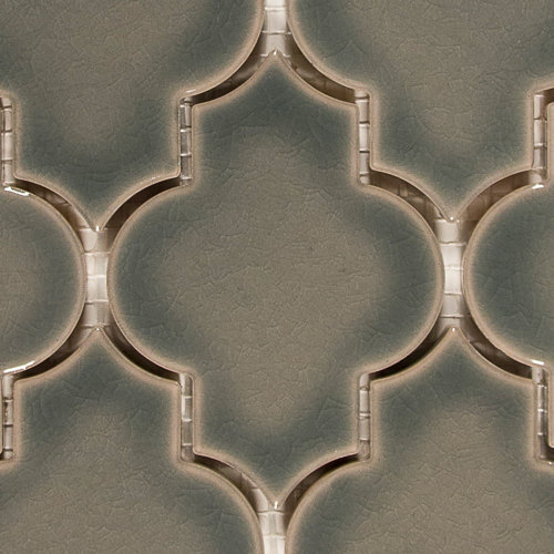 Medici & Co. Alhambra 3" x 4" Ceramic Arabesque Mosaic Wall Tile | Wayfair