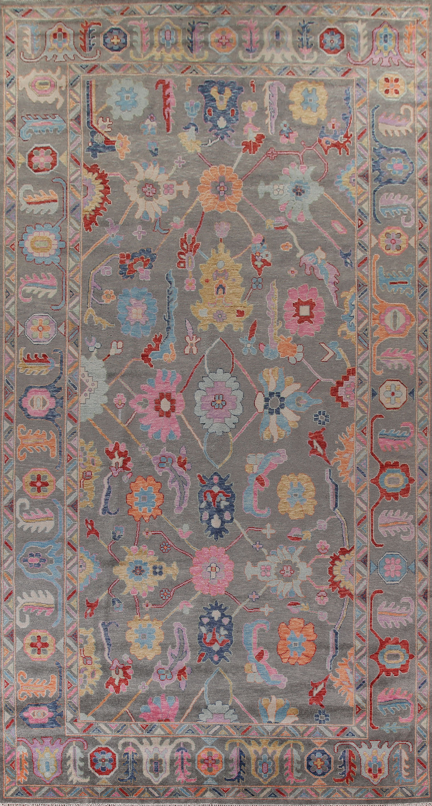 Isabelline All-Over Floral Oushak Palace Size Rug 10x20 | Wayfair
