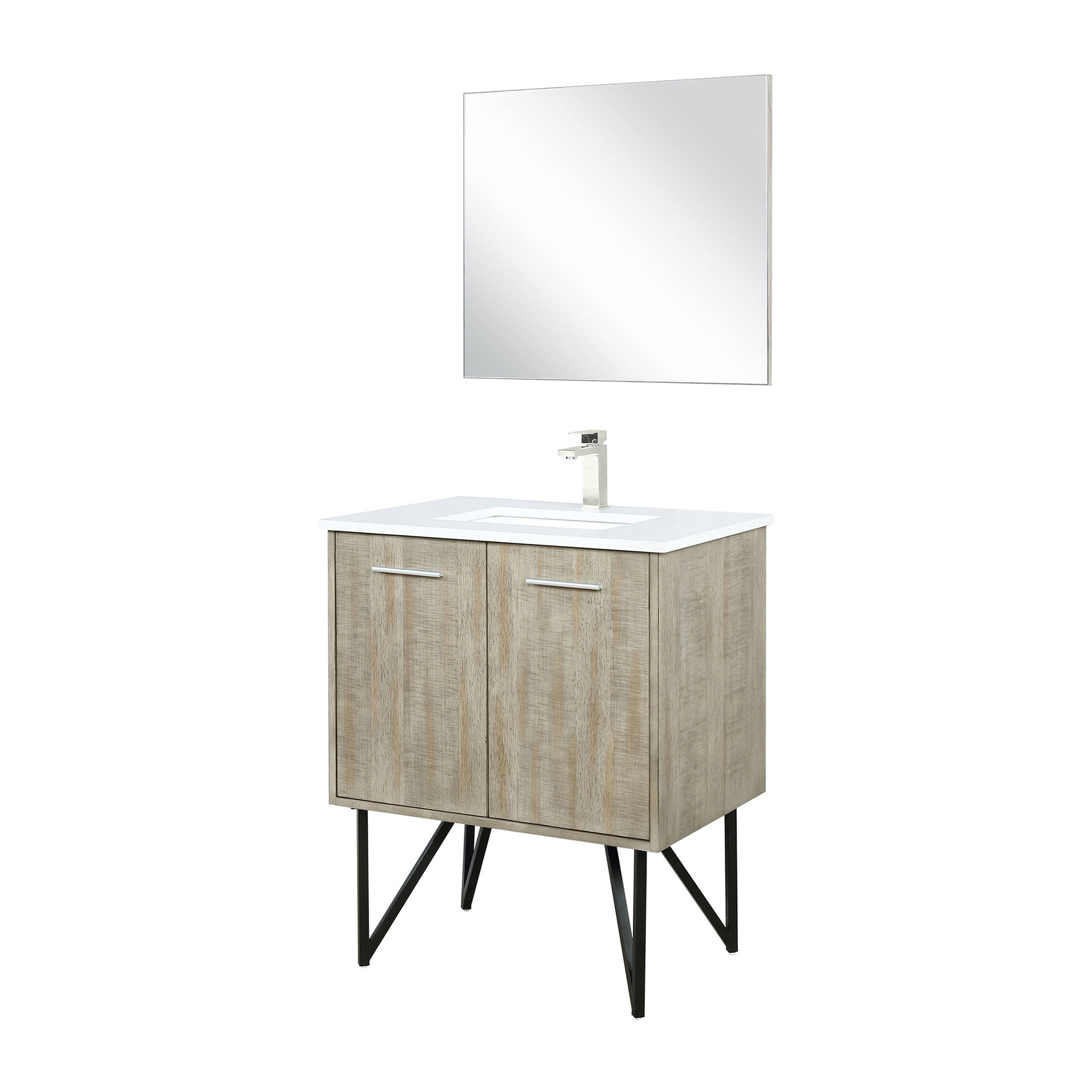 17 Stories 30 - Inch Rustic Bath Vanity With Long Lasting Scratch Proof ...