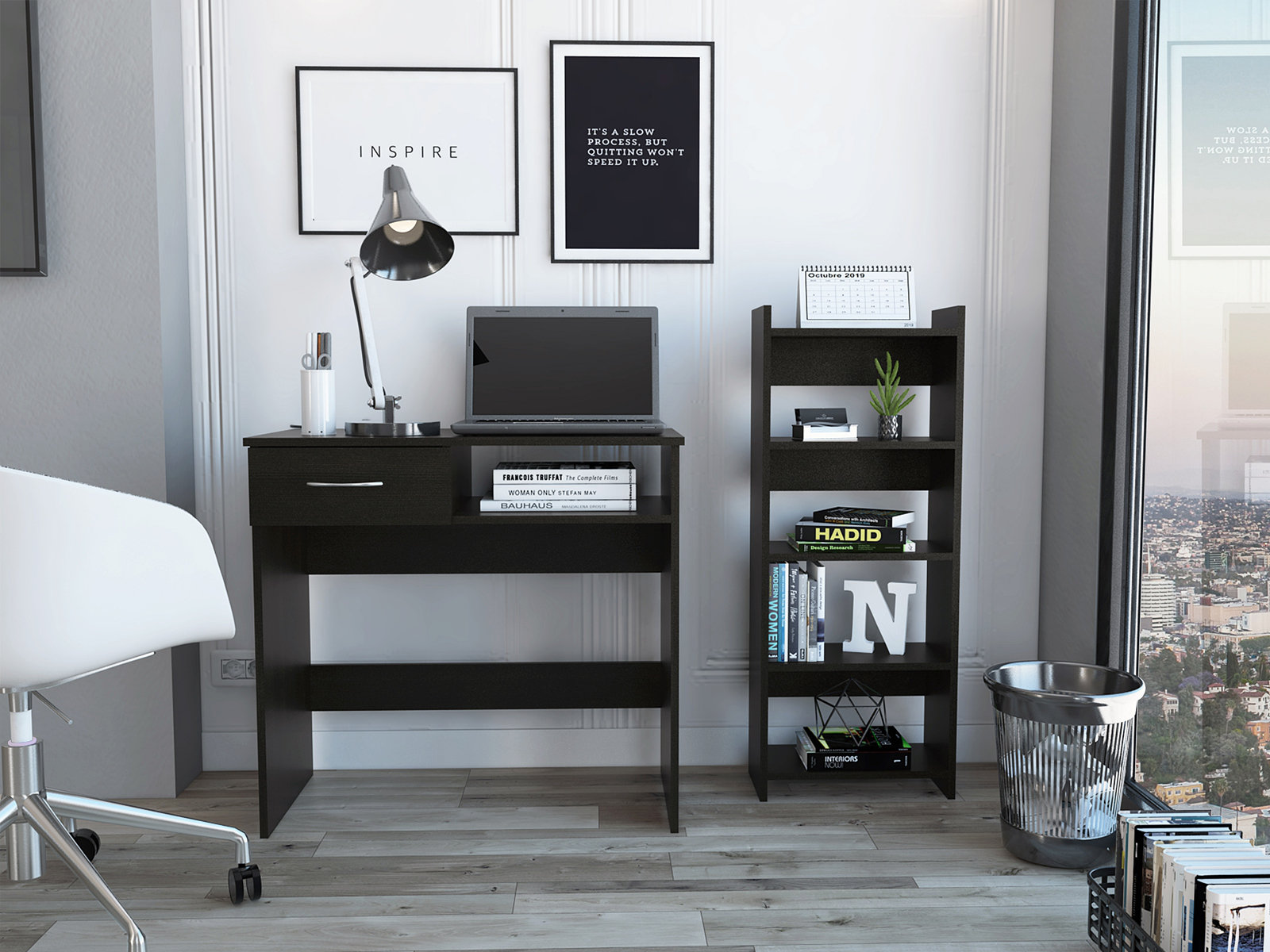 Ebern Designs 2-Piece Home Office Set | Wayfair