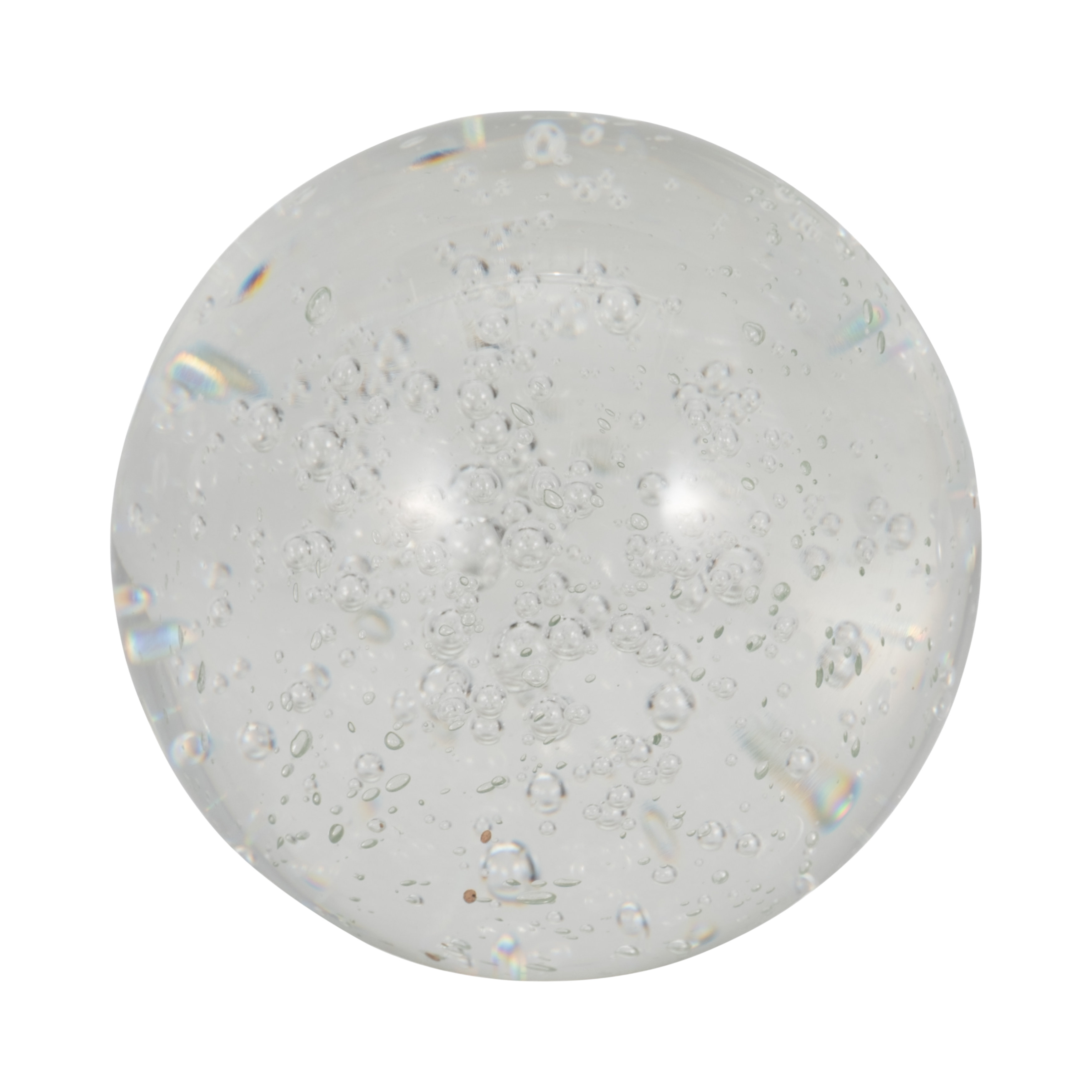 Mercer41 Glass Crystal Decorative Orb with Bubble Accents. - Wayfair Canada