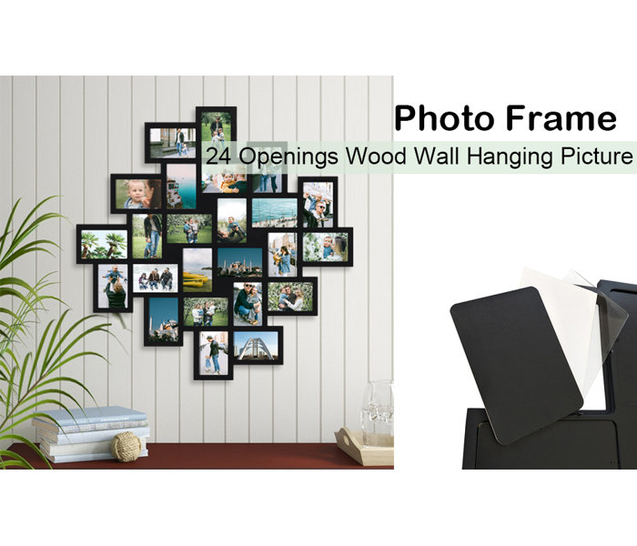 Latitude Run® Westbury 24 Opening Collage Picture Frame & Reviews | Wayfair