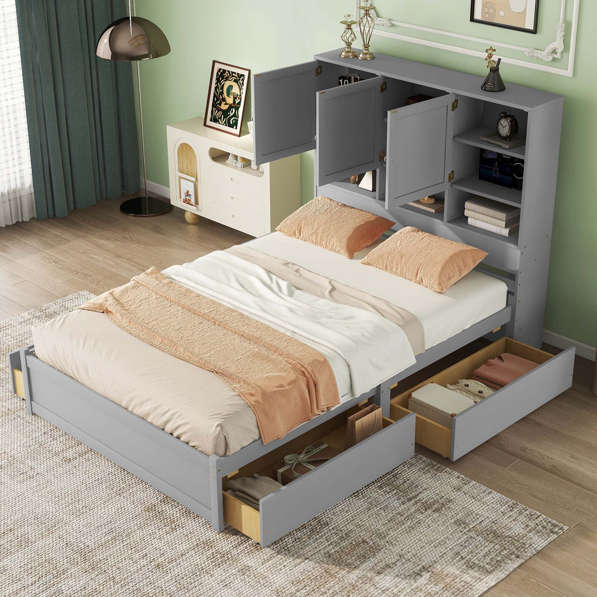 Lark Manor™ Truluck Platform Storage Bed | Wayfair