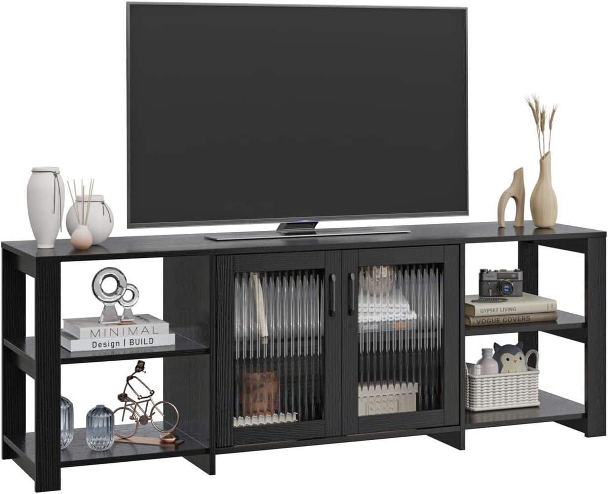 Hokku Designs TV Stand For 70 Inch TV, TV Storage Cabinets Media ...
