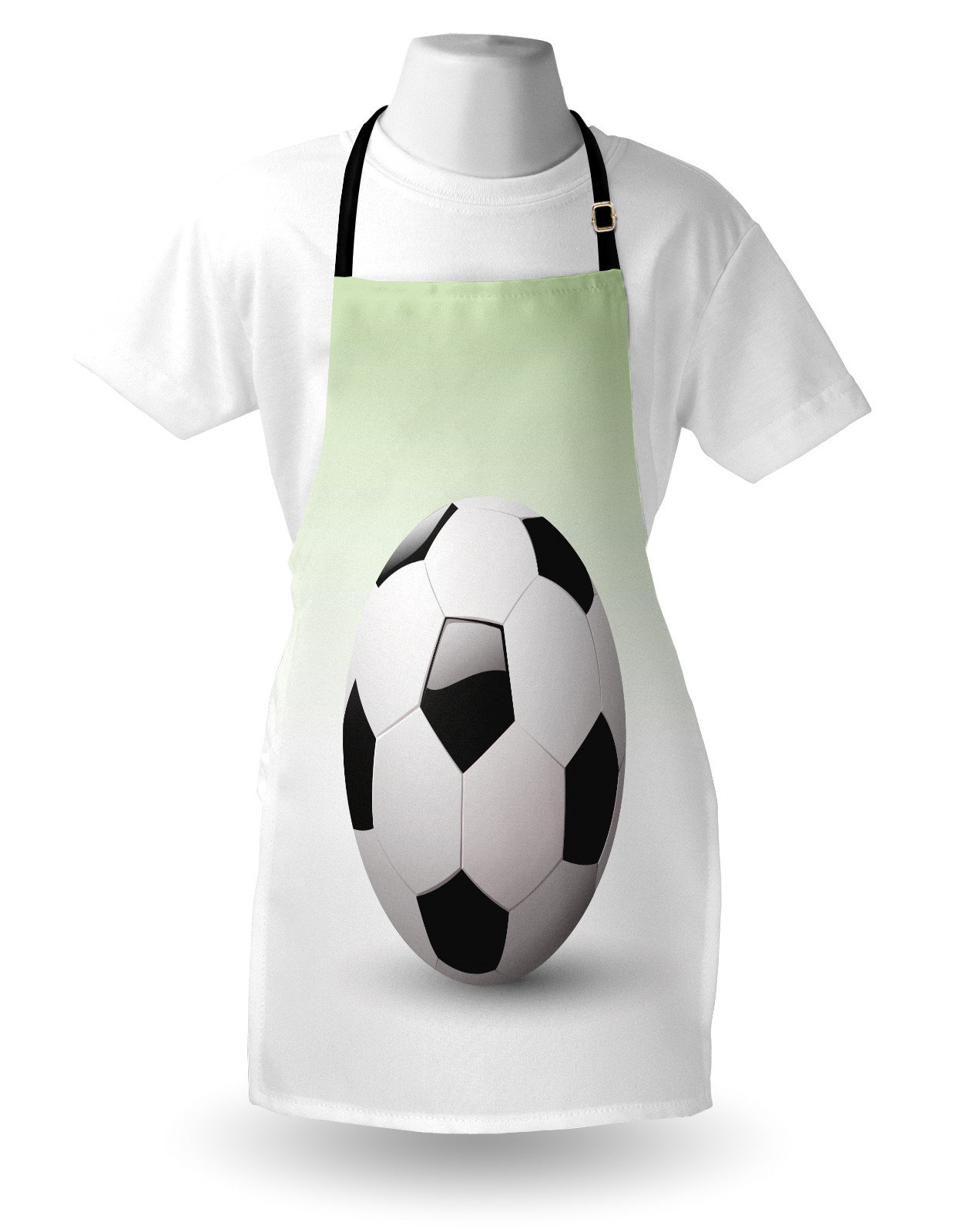 East Urban Home Sports Apron Unisex, Football Soccer Ball, Adult Size ...