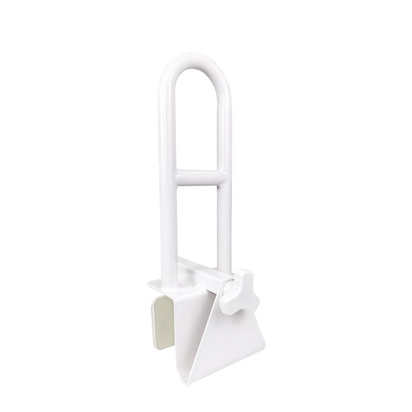 ColorLife Bathtub Safety Rail Adjustable Shower Grab Bar - White ...