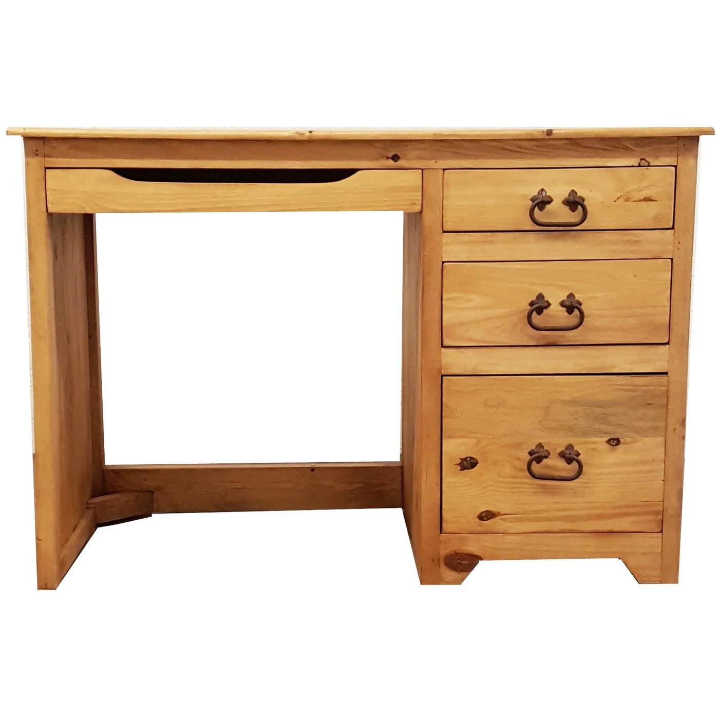 Loon Peak® Deovian Solid Wood Writing Desk | Wayfair