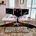 Mercer41 Kristos 63'' Executive Desk & Reviews | Wayfair