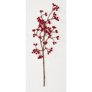 Primrue Red Berry Spray | Wayfair