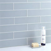 WS Tiles Quality Value Series 3" x 12" Straight Edge Glass Subway Tile ...