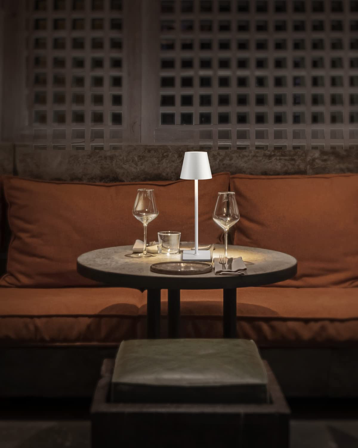 Hokku Designs Portable Cordless LED Table Lamp, Dimmable Desk Lamp With ...