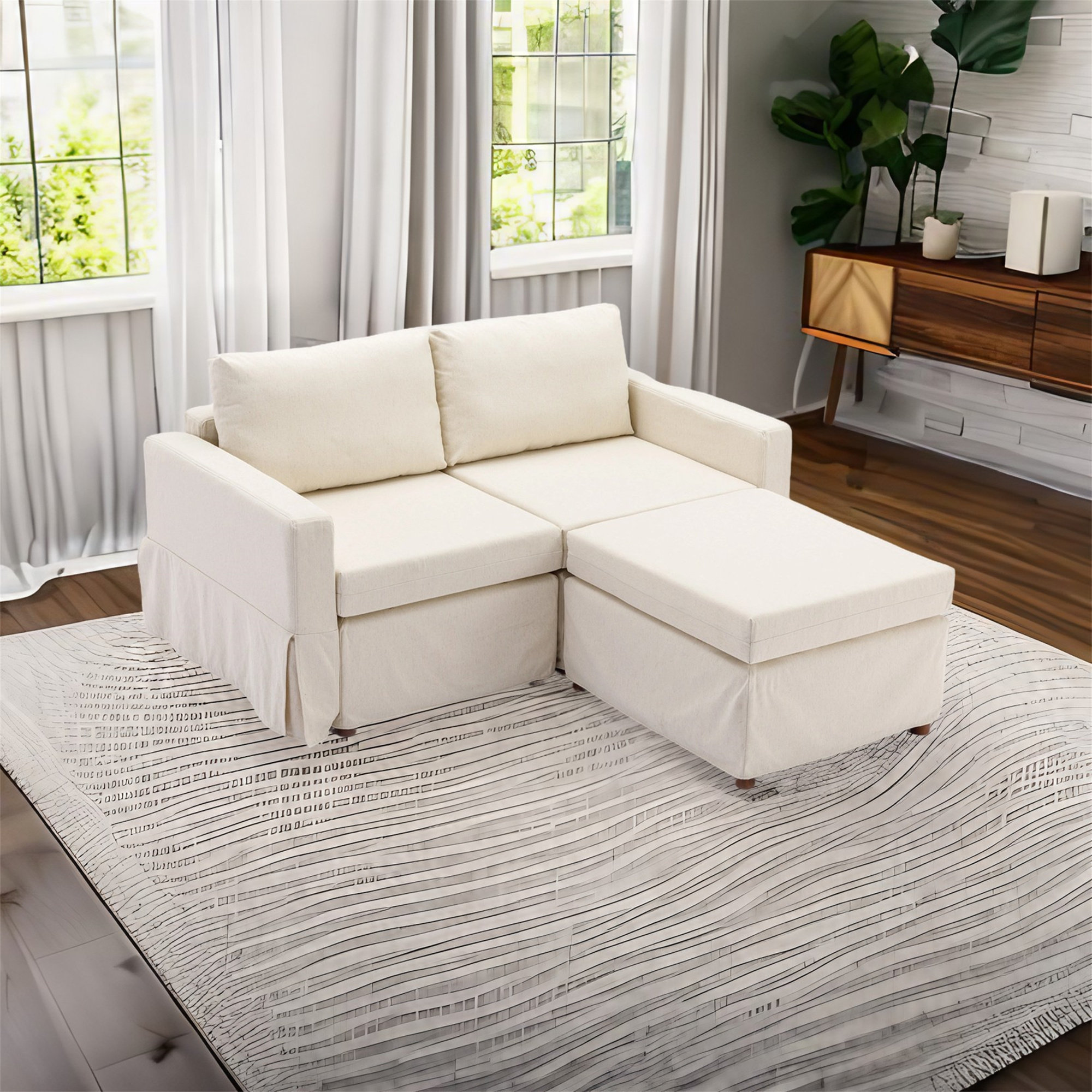Latitude Run® Demichael 3 - Piece Upholstered Sectional | Wayfair
