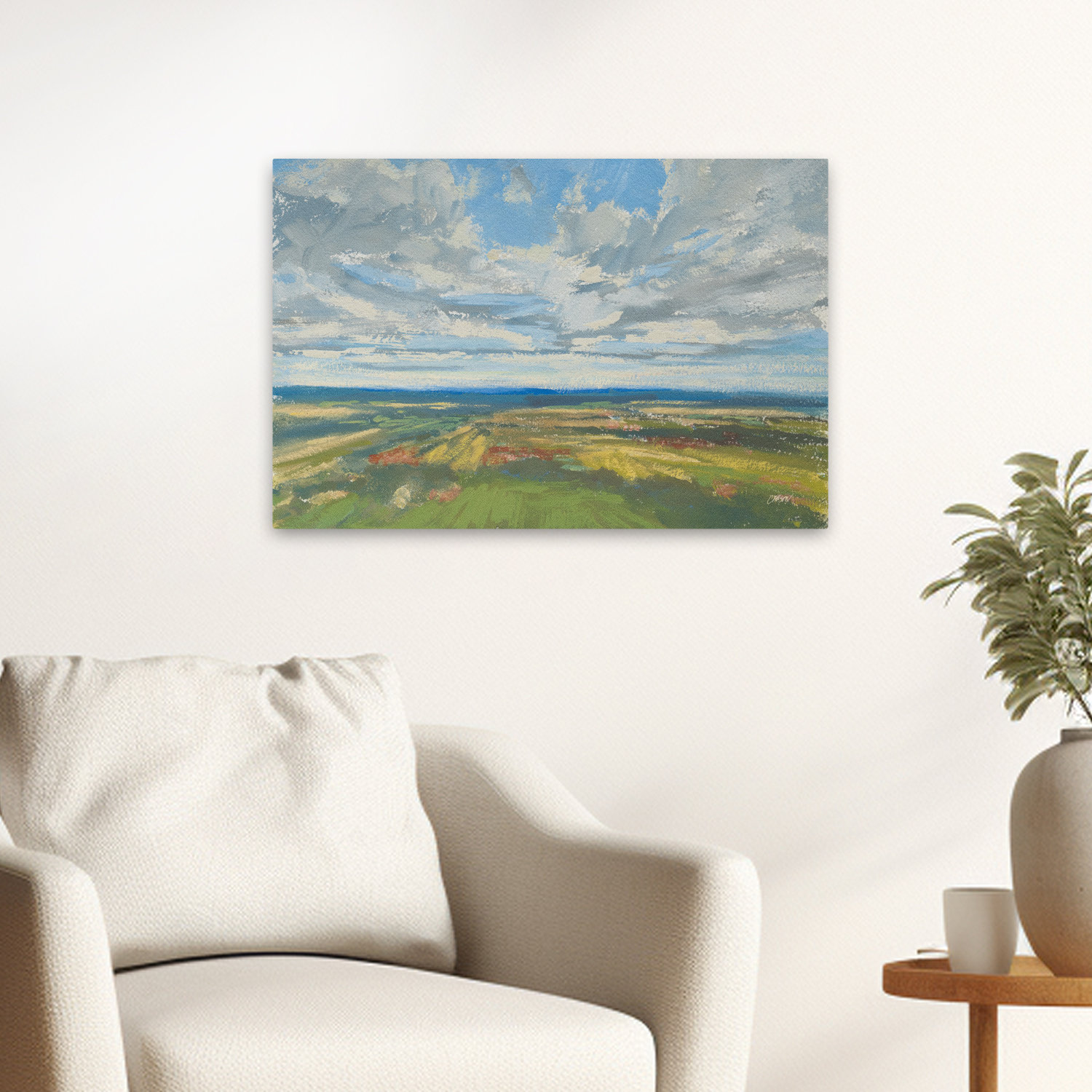 Latitude Run® Arial And Clouds Sweeping Views Art | Wayfair