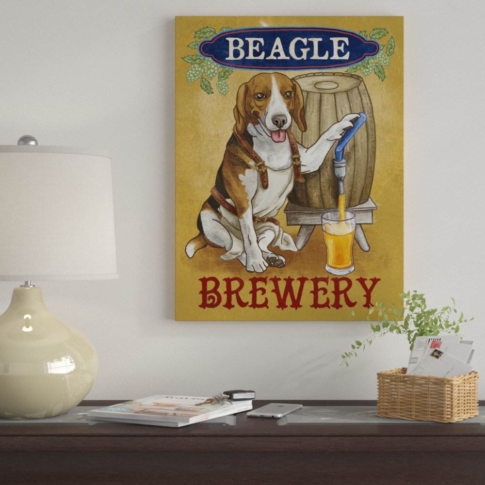 East Urban Home " Beer Dogs IV " by Mary Urban - Wayfair Canada