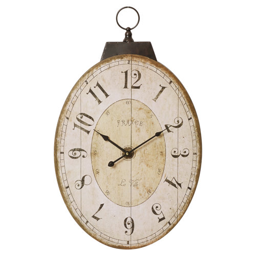 Charlton Home® Trappe Wall Clock & Reviews | Wayfair