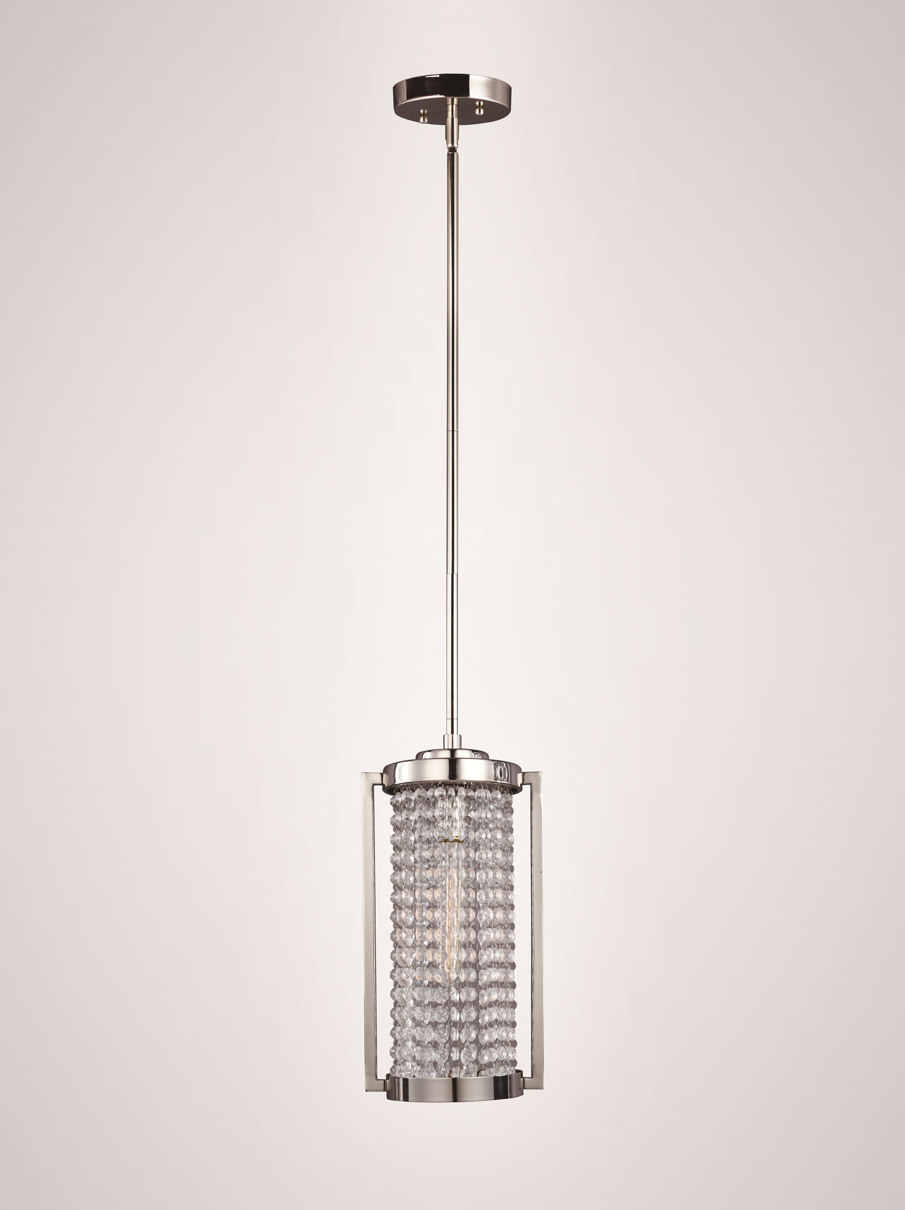 Everly Quinn Ahern 1-Light Single Cylinder Pendant | Wayfair