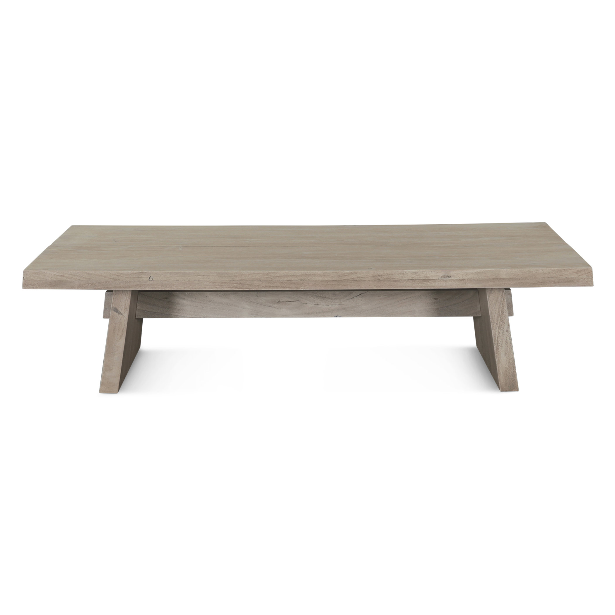 Gracie Oaks Acadia 58" Coffee Table In Oat - Wayfair Canada