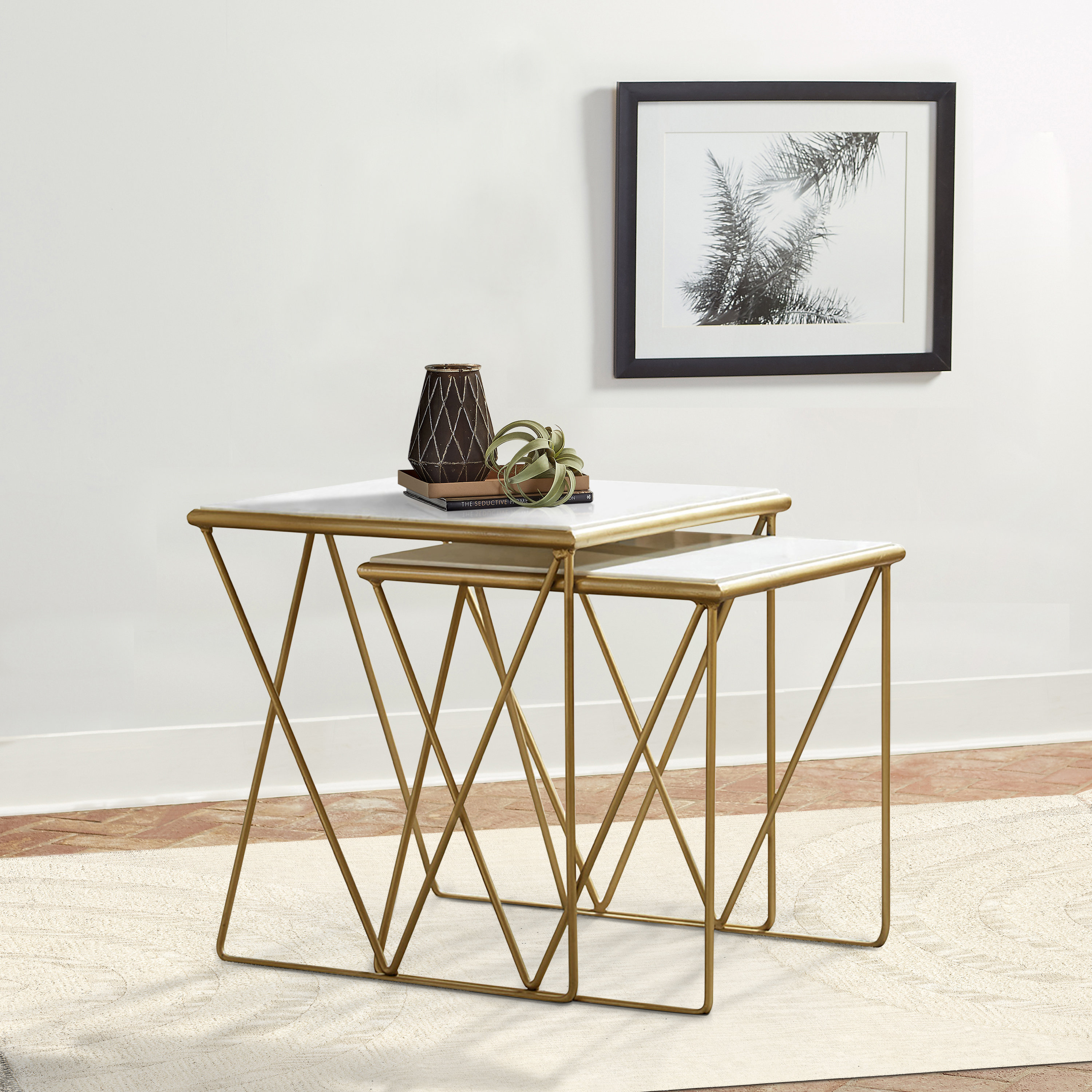 Everly Quinn 2 Piece Coffee Table Set | Wayfair