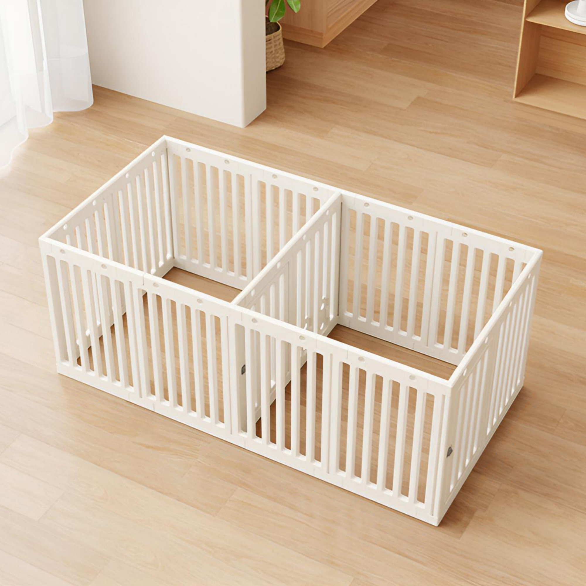 NUODA Adjustable Dog Pen For Safe Indoor Confinement And Training | Wayfair