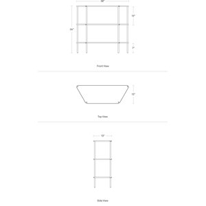 Blu Dot Not for Nothing 34" H x 38" W x 13 D" Shelving Unit | Wayfair