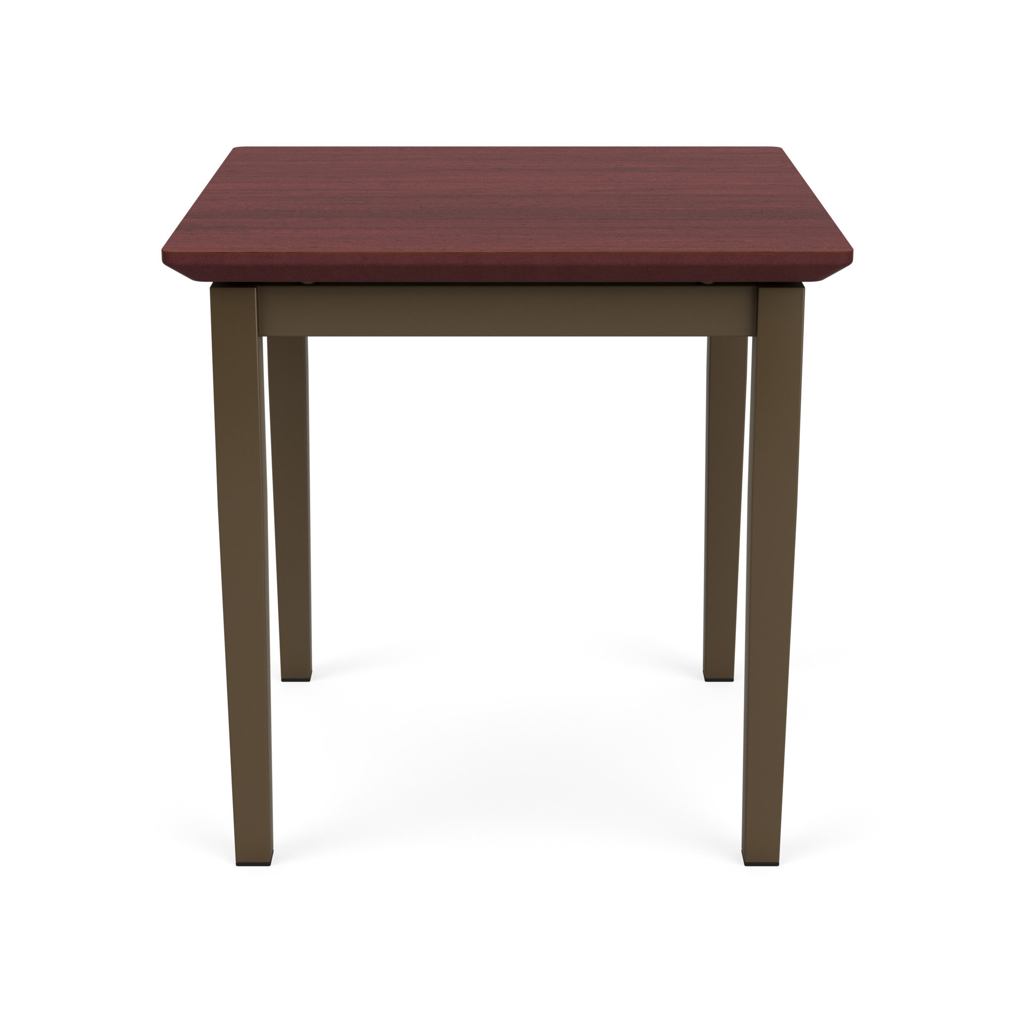 Lesro Lenox Steel Waiting Reception End Table Metal Frame 20x20" High ...