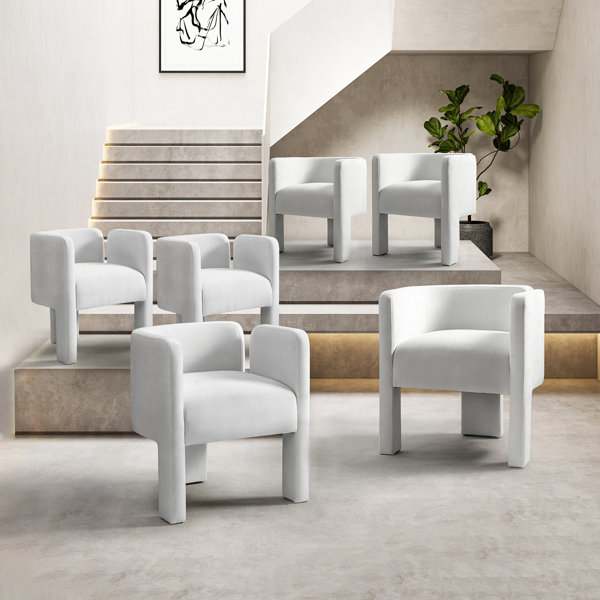 Wade Logan® Braien Upholstered Low Back Arm Chair & Reviews | Wayfair