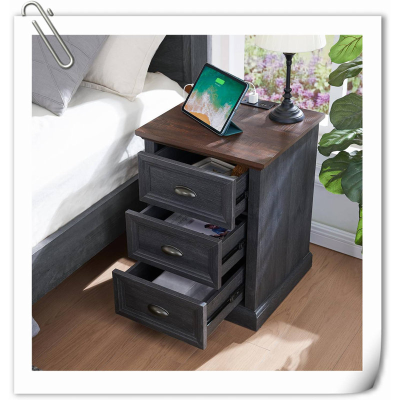 Red Barrel Studio® Verton Nightstand | Wayfair