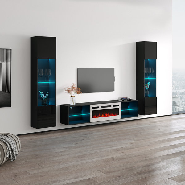 Brayden Studio® Brezlin Entertainment Center for TVs up to 78" with ...