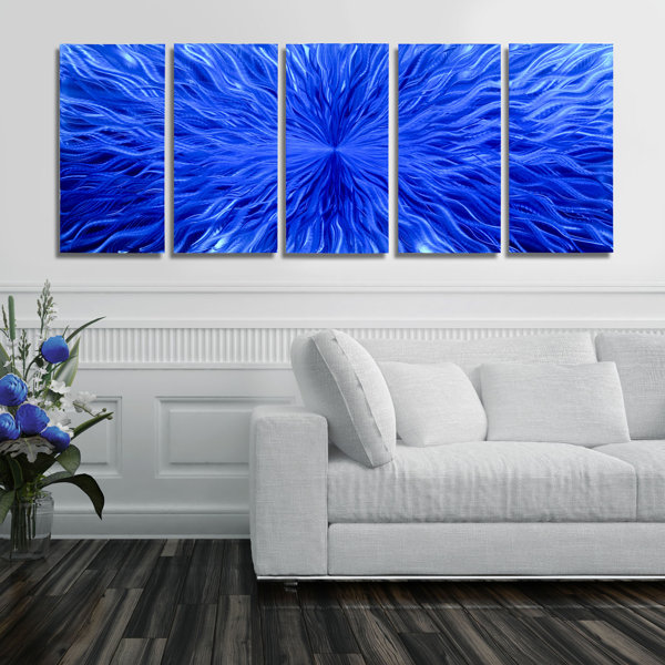Statements2000 " Blue Vortex " 5 - Pieces | Wayfair