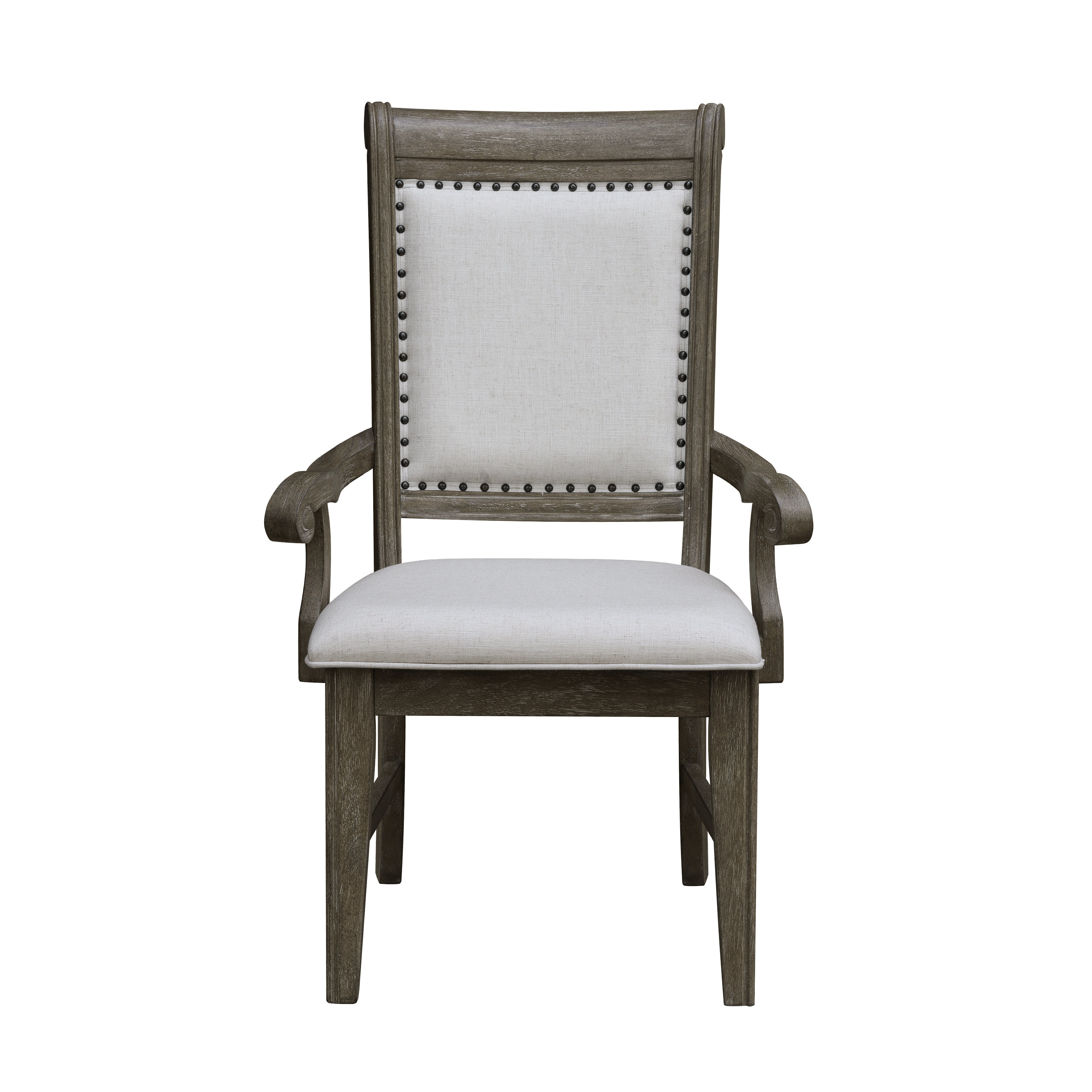 Millwood Pines Defreese Polyester Full Back Armchair Dining Chair | Wayfair