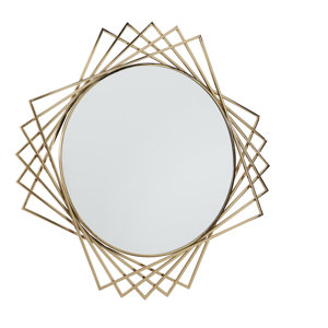Mercer41 Scheer Round Wall Mirror | Wayfair